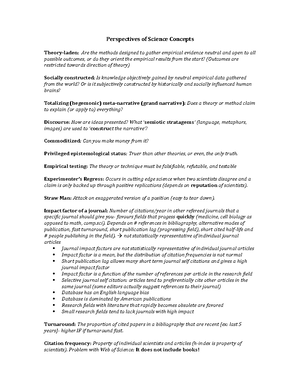 BIOL 210 lecture notes - 1/09/ 1- What is science important? Ex: Covid ...