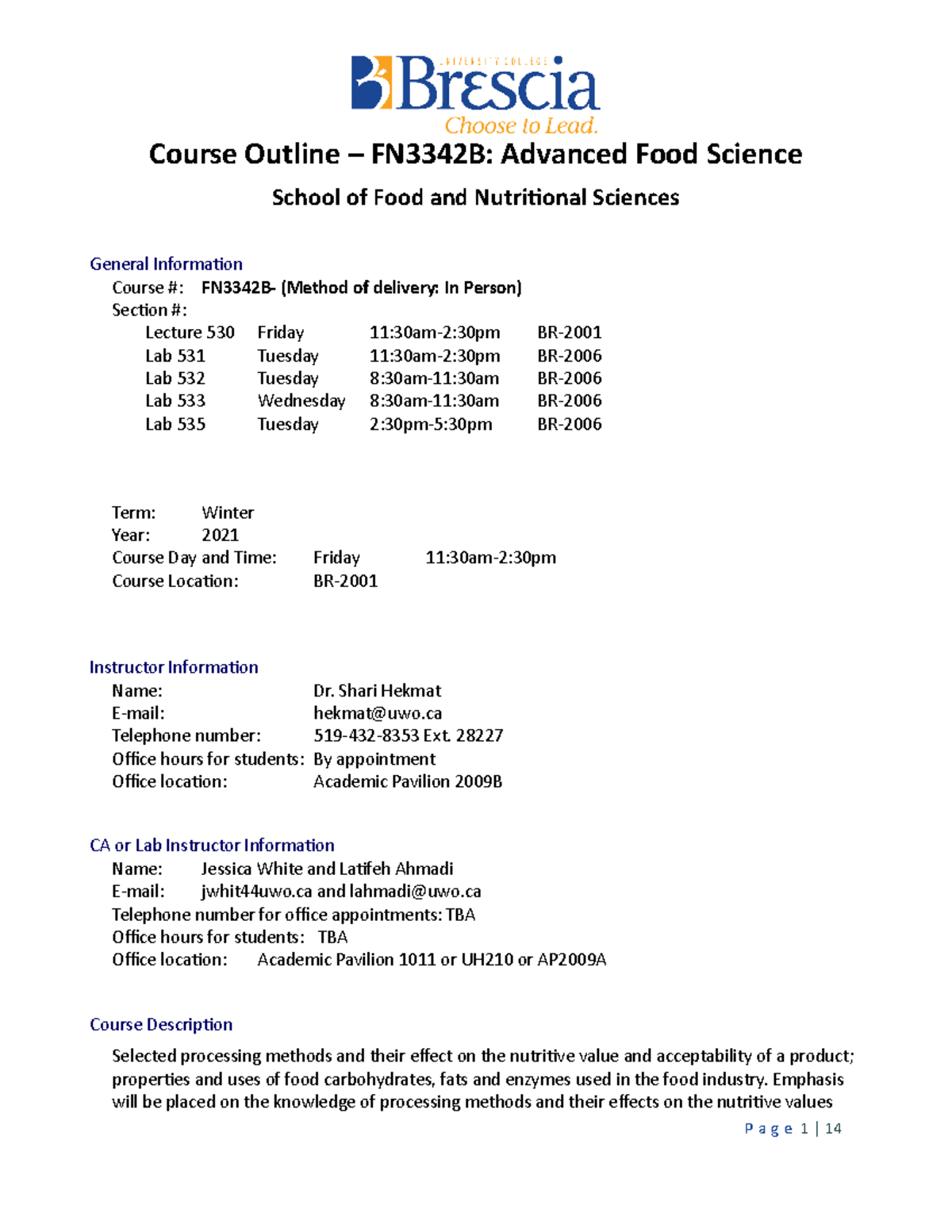 FN3342B 530-F -Course Outline-Winter 2021 - Course Outline – FN3342B ...