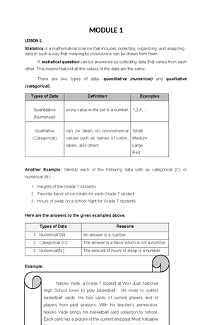 Coverage-FOR-A.P10-3RD - MODULE 1 Konsepto ng Gender at Sex Ang konsepto ng gender at sex ay ...