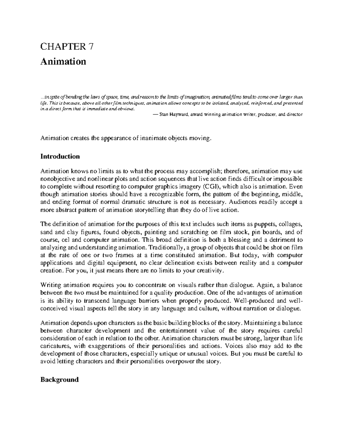 Chapter 7 An Introduction to Writing for Electronic Media Mushberger ...