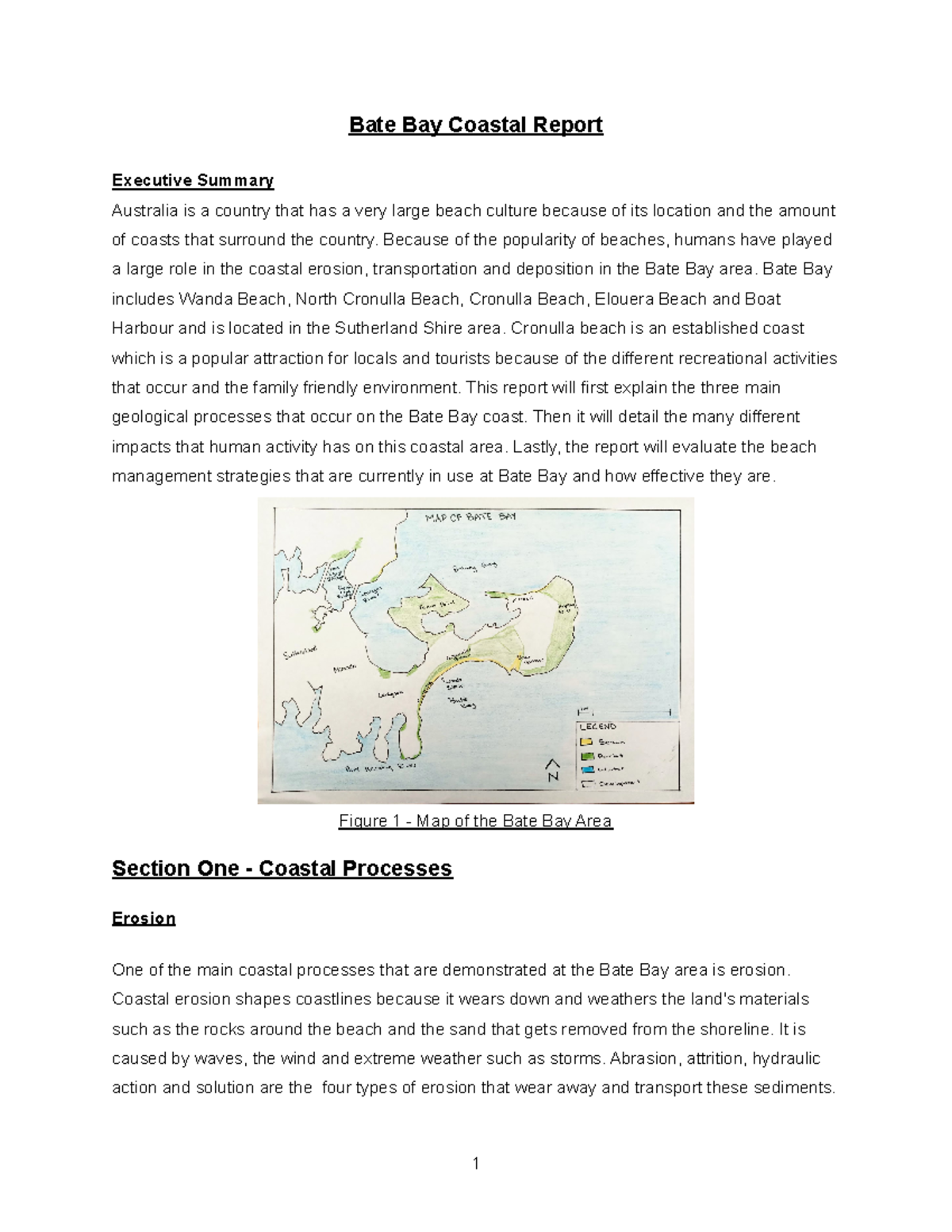 Bate Bay Coastal Report - Bate Bay Coastal Report Executive Summary ...