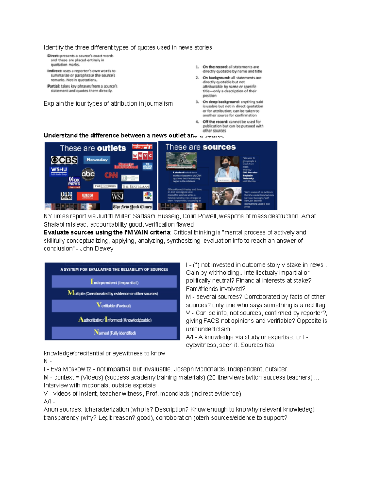 Module 7 - Quiz 7 notes - Identify the three different types of quotes ...