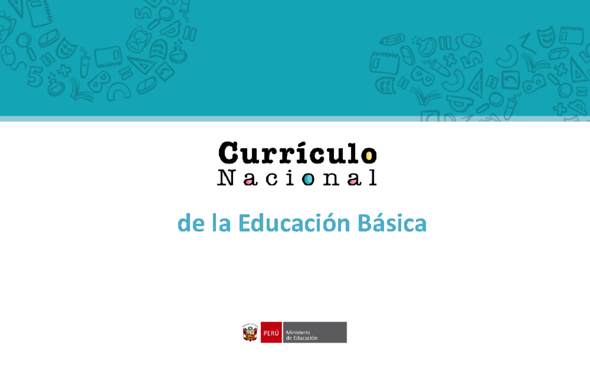 Curr culo Nacional-Taller Trujillo - de la Educación Básica Importancia ...