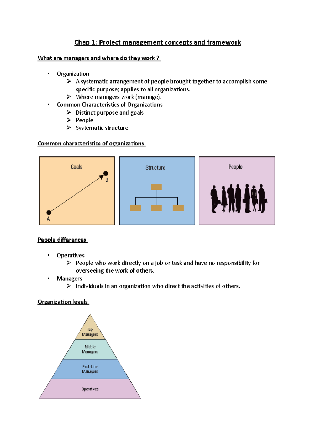 Chap 1 - Project management concept and frameworks - Chap 1: Project ...