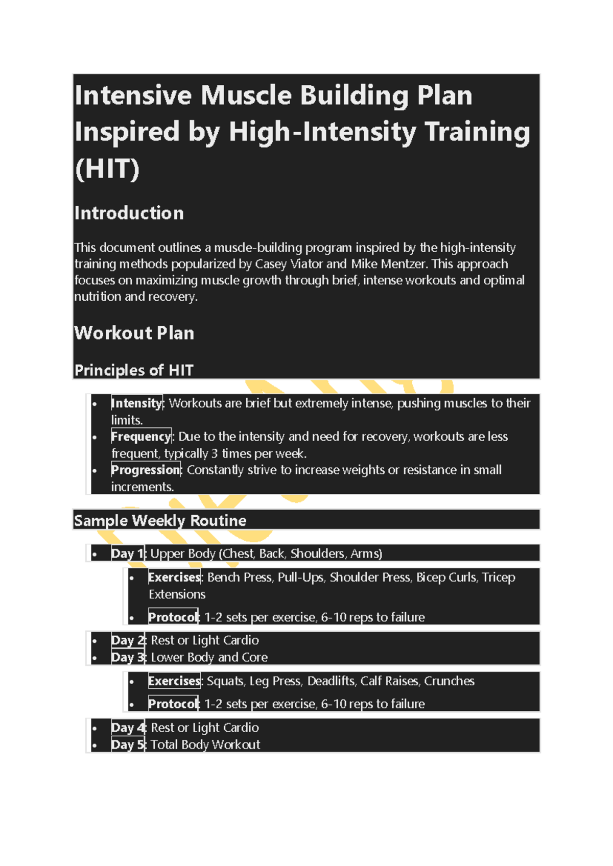 FAST Gains Secret - Noo - Intensive Muscle Building Plan Inspired by ...