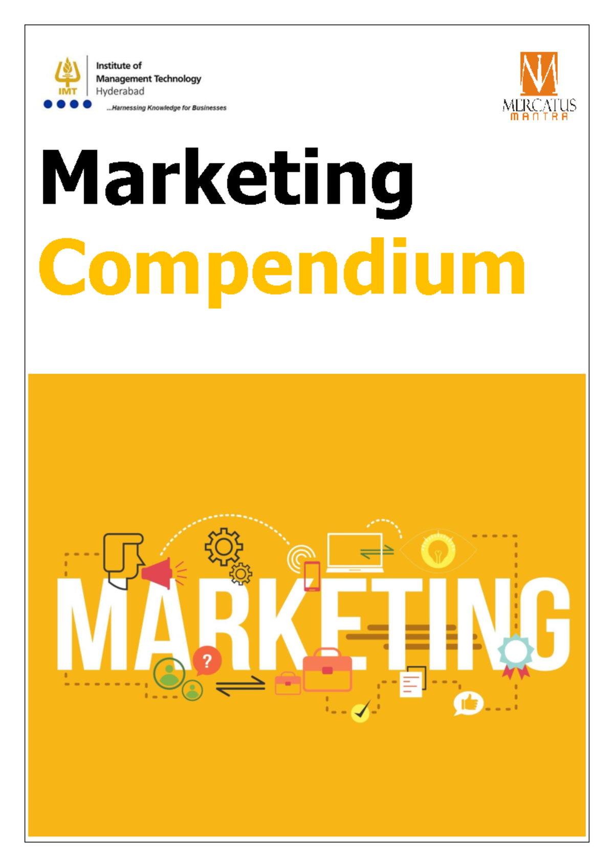 Marketing Management Compendium - Marketing Compendium M A R K ETIN G ...
