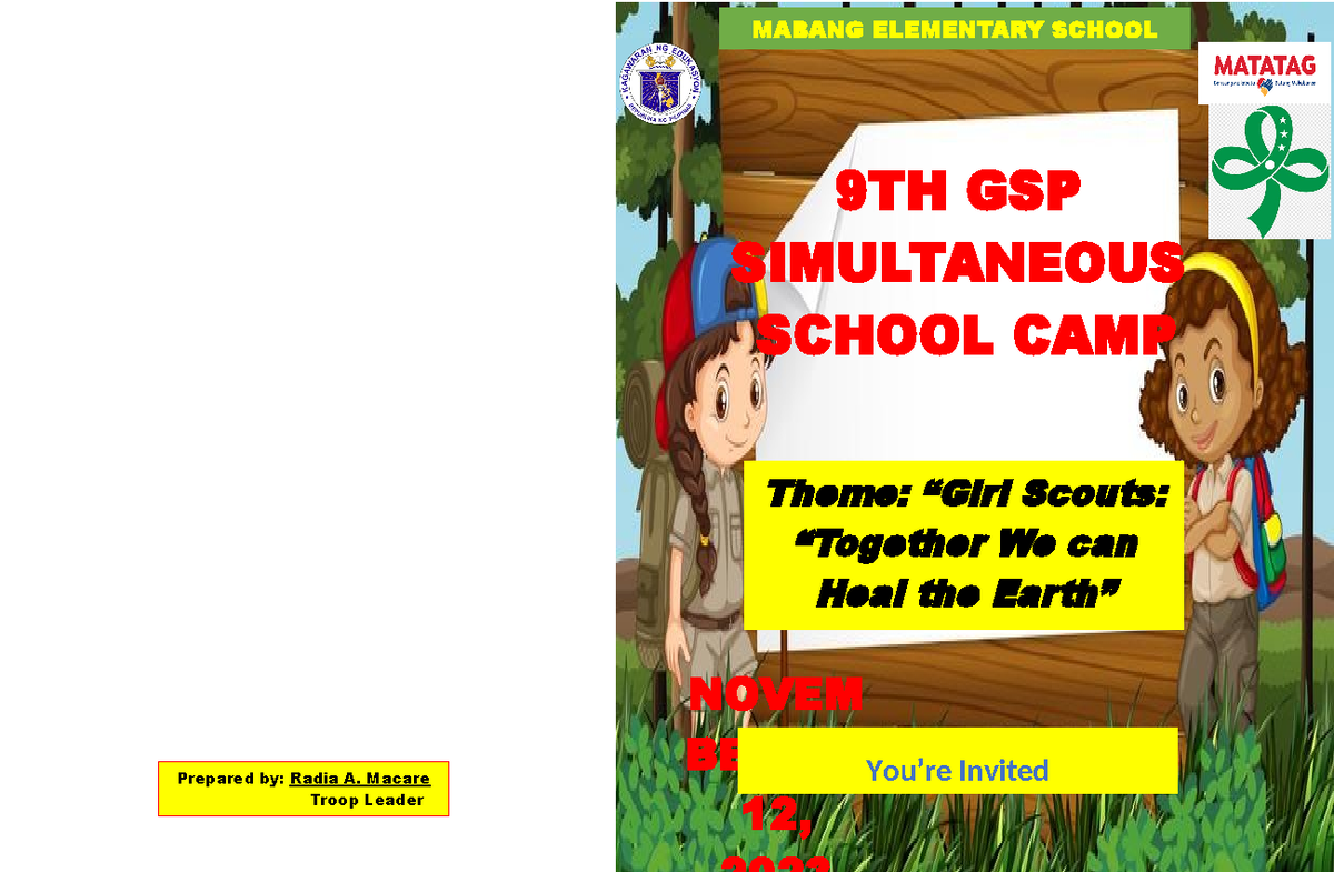 GSP Program - HI HHOHOHOH - SPT425 - MABANG ELEMENTARY SCHOOL 9TH GSP ...
