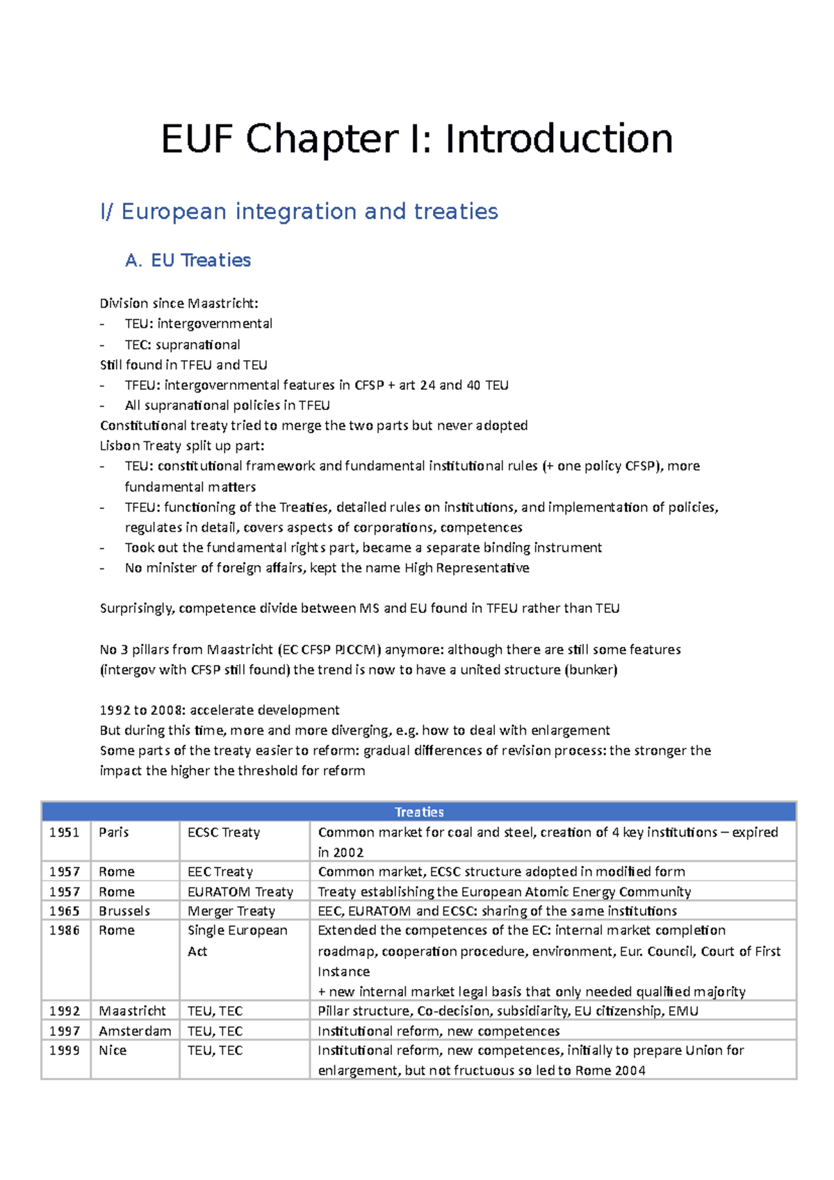 THE ULTIMATE DOCUMENT TO PASS EUROPEAN UNION LAW FOUNDATIONS - EUF ...