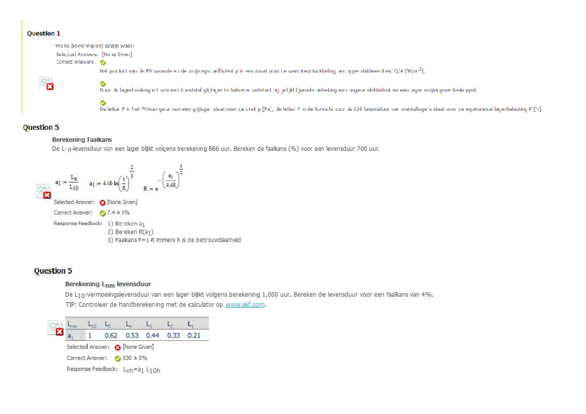 Samenvatting Ontwerpen Werktuigbouwkundige Systemen 1: H4 - TU Delft ...