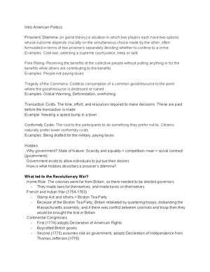 Chapter 10 Notes - Chapter 10 Chapter 10 Notes Key Terms: Aggregate ...