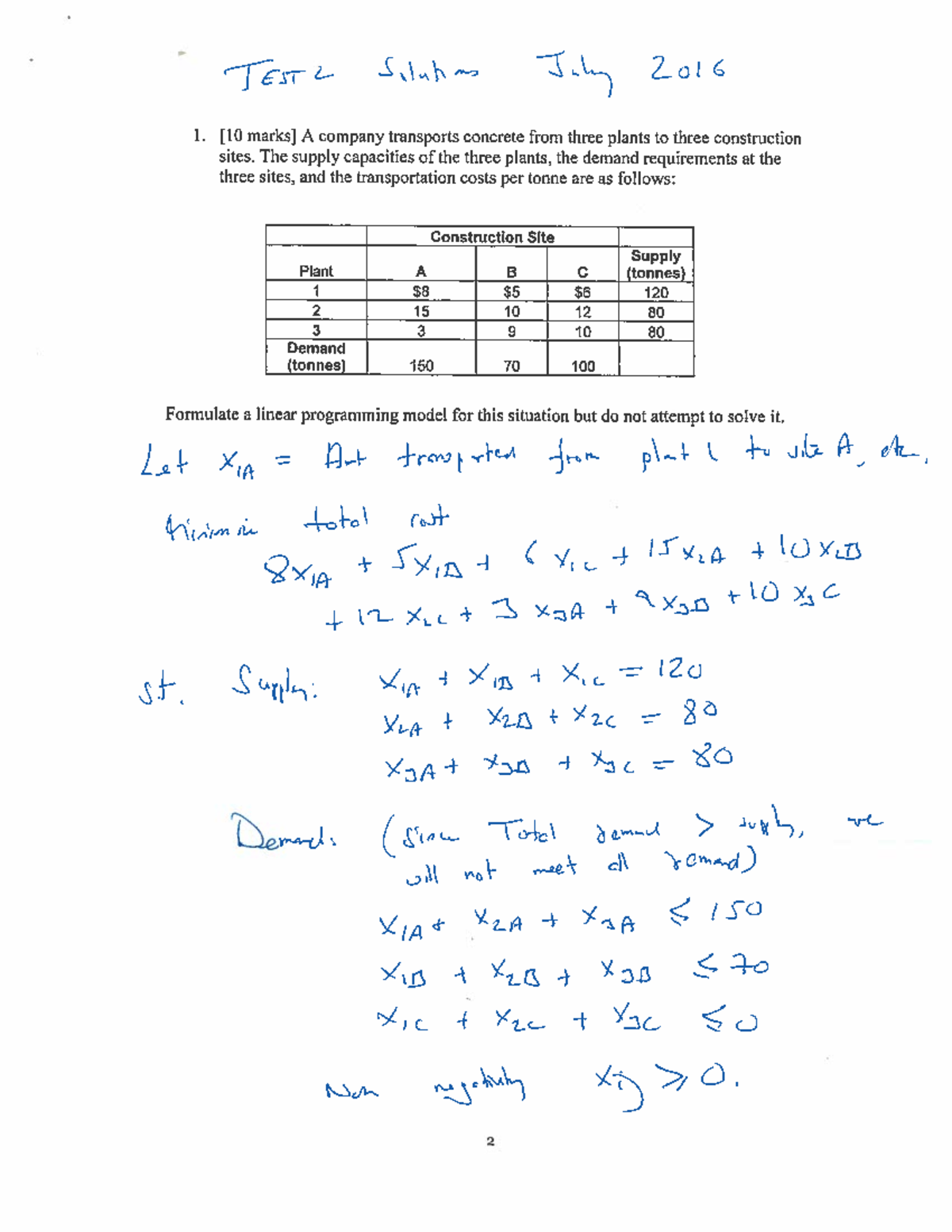 Test 2 4 March Questions And Answers Busi 2400 Warning Decodescan Unexpected Mcu Data