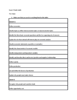 Lesson 16 Growth updated - Lesson 16: Growth How to Measure Economic ...