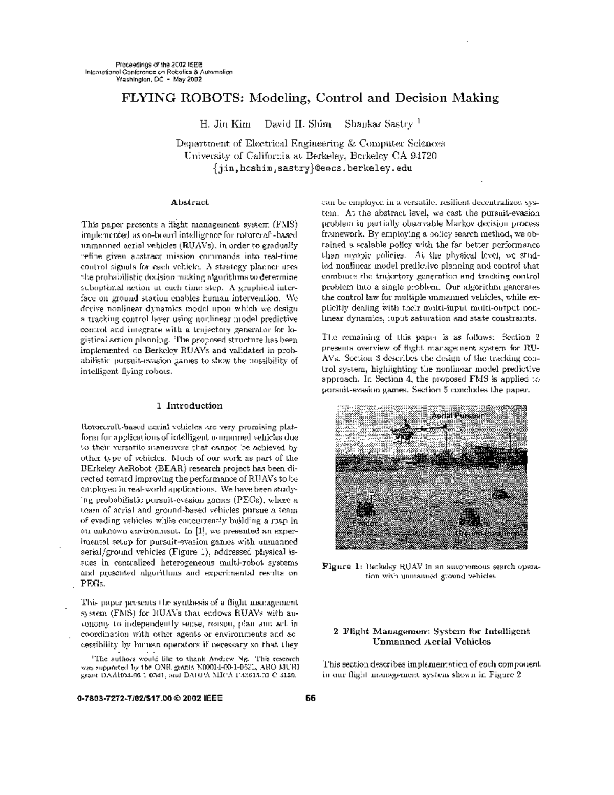 Kim Shim Flying Robots 2002 - Proceedings of the 2002 IEEE ...