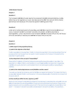 AF301 MST Revision Questions - MEASUREMENT Question 1 20 marks In the course of their work ...