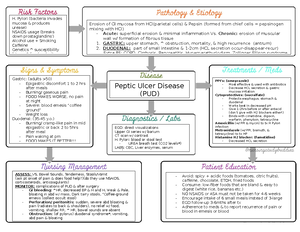 GERD concept map - Low-fat diet, small frequent meals w/ limited fluids ...
