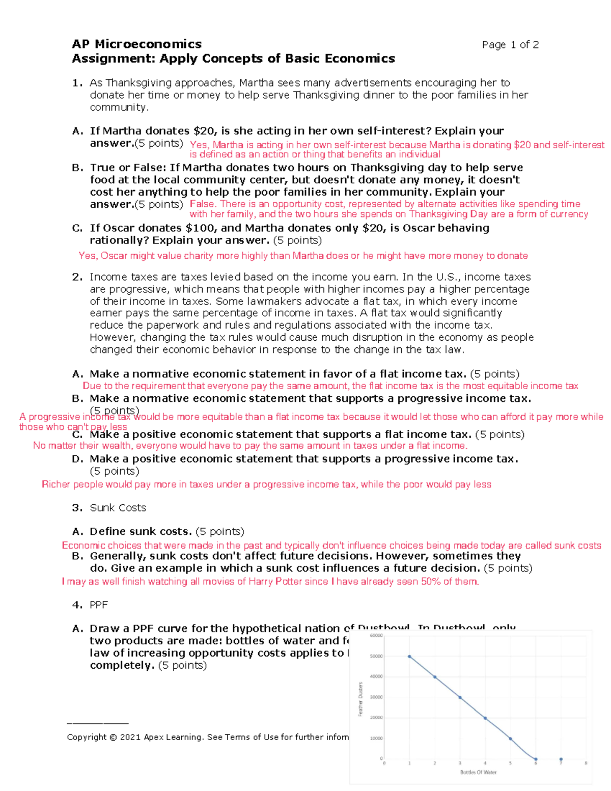 2.1.5 - Practice Apply Concepts of Basic Economics - AP Microeconomics ...