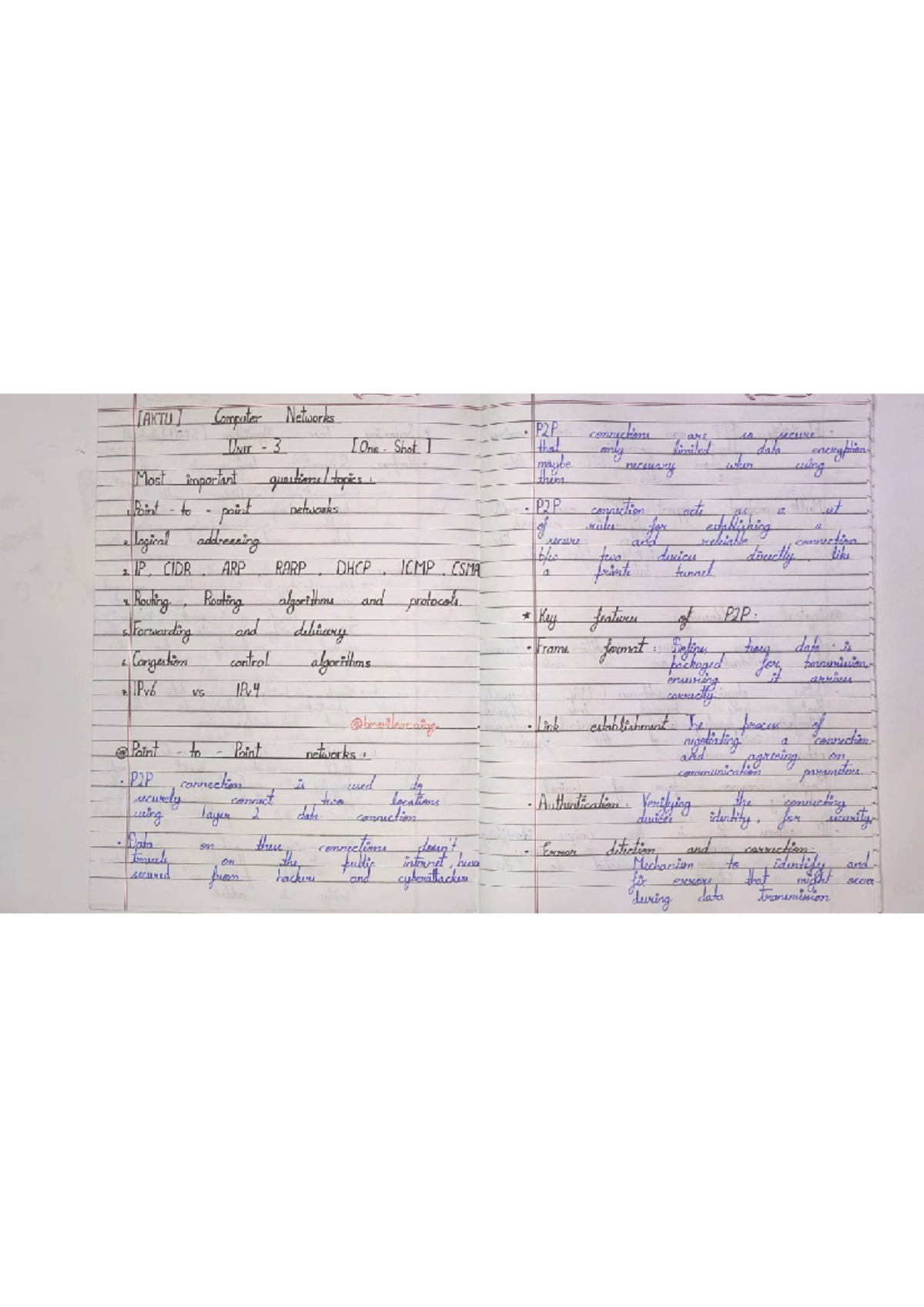 Cn3 - B.tech - Studocu