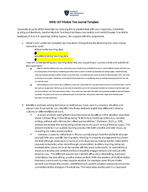 SNHU 107 Project Template - SNHU 107 Project Template Academic Success ...