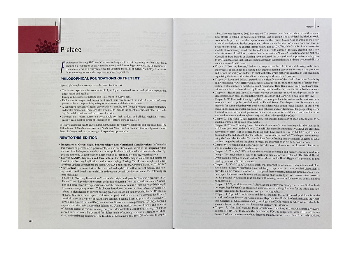 Textbook Copy - lecture notes - Preface ix a baccalaureate degree 2020 ...