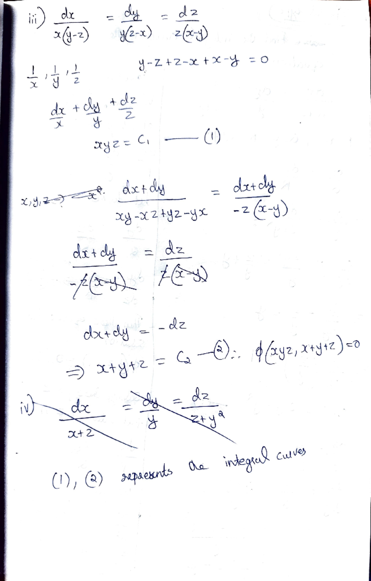 Note2 - dx dy dz O xyz dx dy dz x y 2 (1) xt. xyz dz dz 2 xtytz C2 d ...