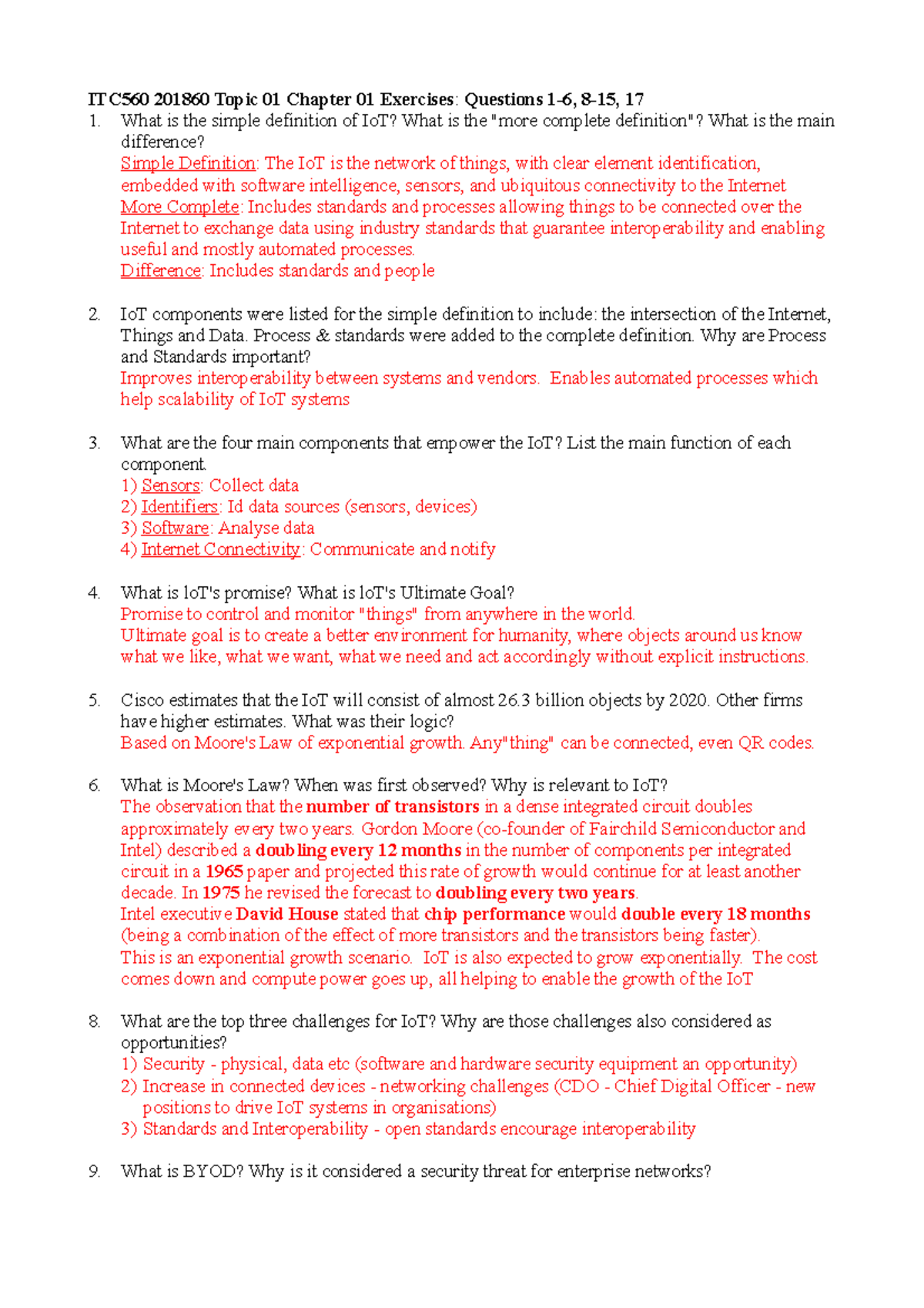 ITC560 Tutorial W02 T01 C01 Solutions - ITC560 201860 Topic 01 Chapter ...