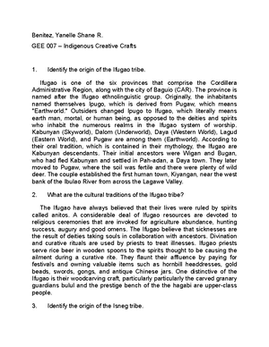 Pogoso-M5 Assign - discussion - Pogoso, Juan Angelo L. GEE 007 ...