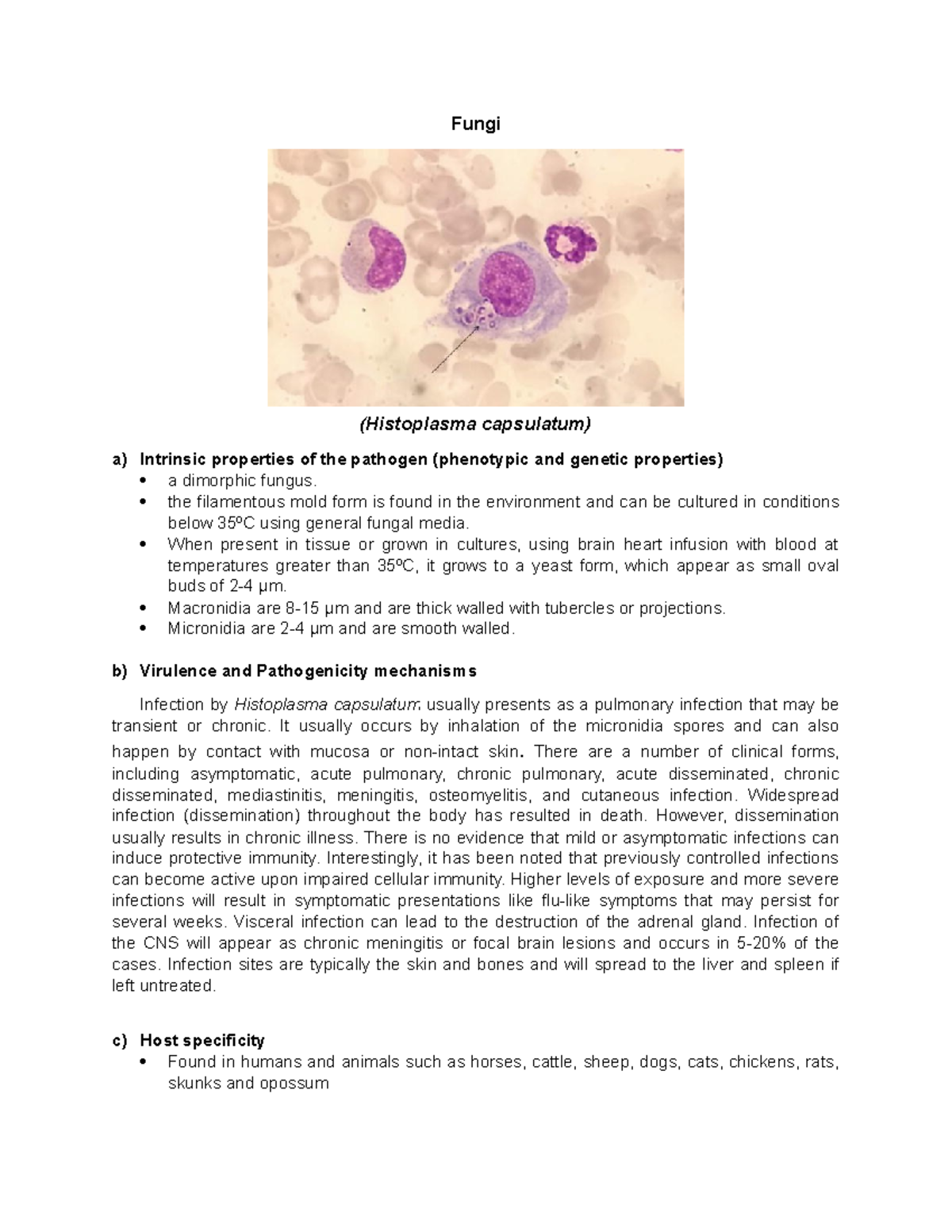 Fungi - the filamentous mold form is found in the environment and can ...