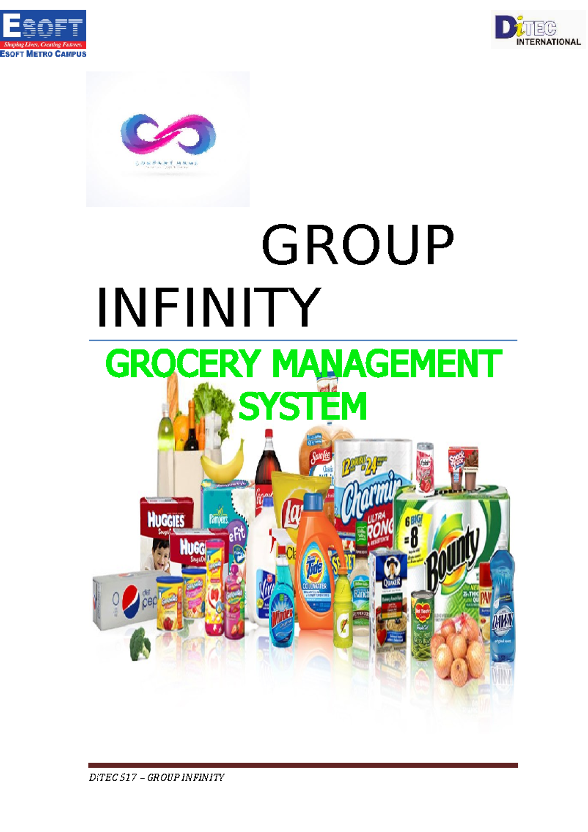 Esoft foundation Project - GROUP INFINITY GROCERY MANAGEMENT SYSTEM ...