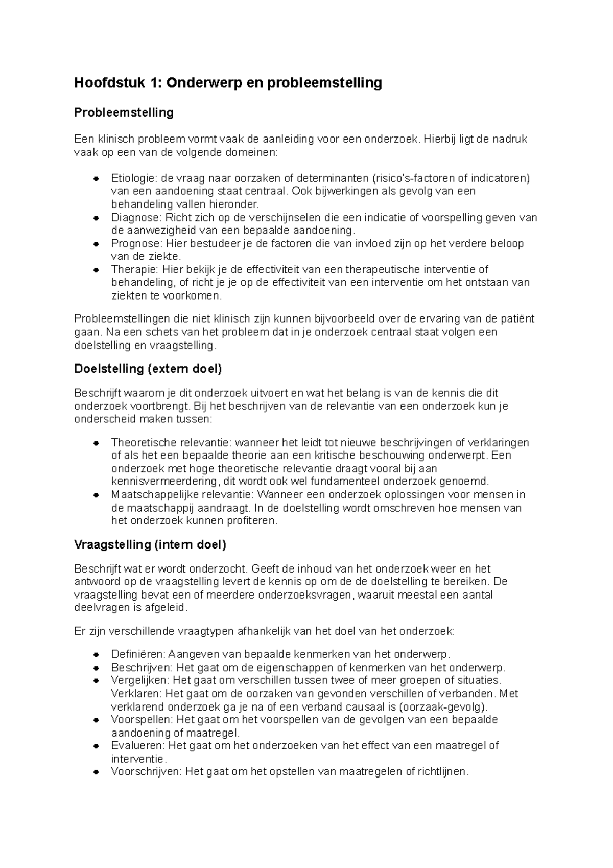 Onderzoekend vermogen Casus 3 - Hoofdstuk 1: Onderwerp en ...