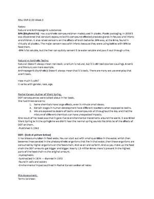 The scope of environmental science - The scope of environmental science ...