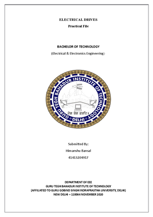 Electrical Drives - ELECTRICAL DRIVES LECTURE NOTES B (IV YEAR – I SEM ...