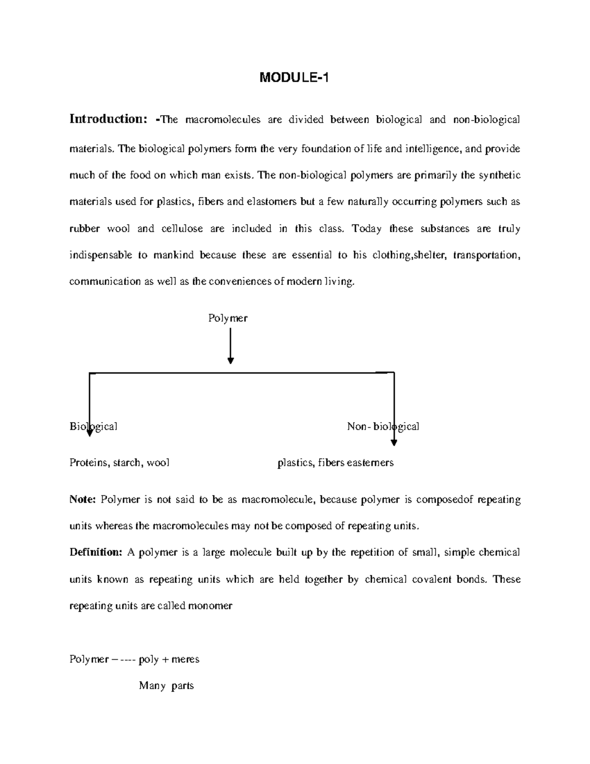 Lecture 1541230922 - Polymer for material science and engineering ...