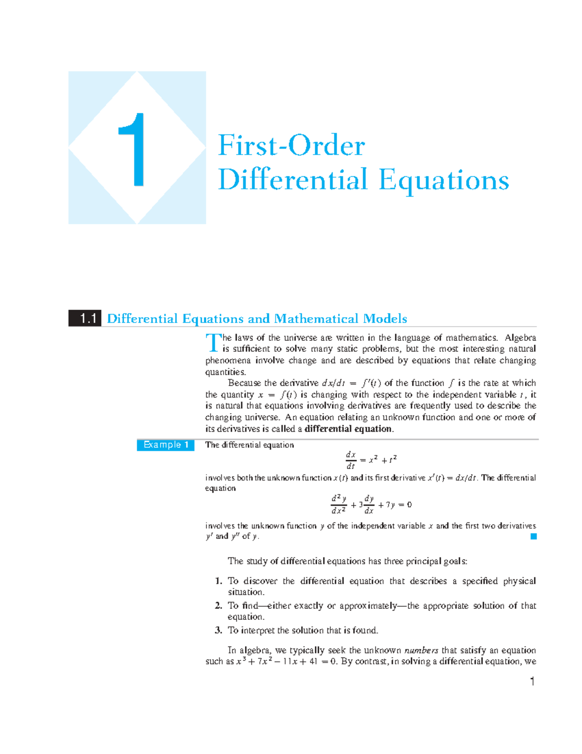Differential-equations- (2)-6 - 11 First-Order Differential Equations 1 ...
