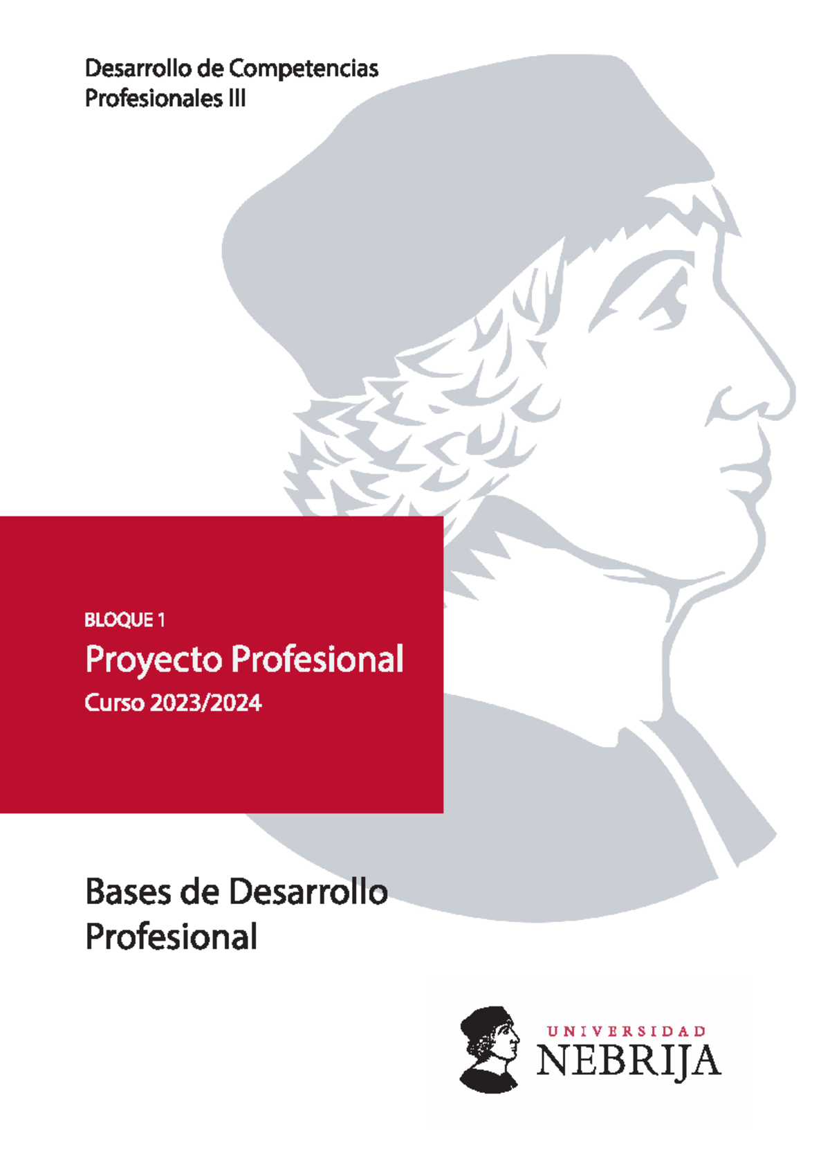 Bloque 1 Proyecto Profesional Bases Desarrollo Profesional 23-24 ...