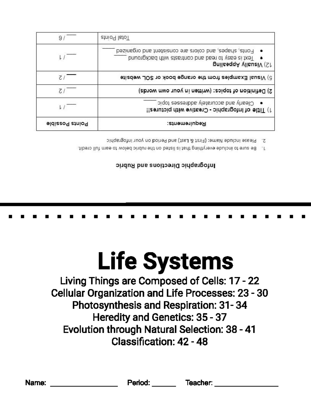 Life Systems Infographic - Studocu