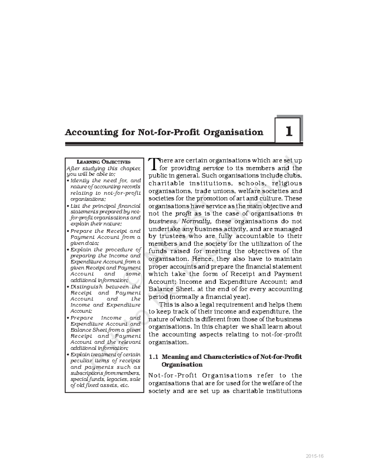 Accounts Part-I 1 - Accountancy text notes for class 12 - T here are ...