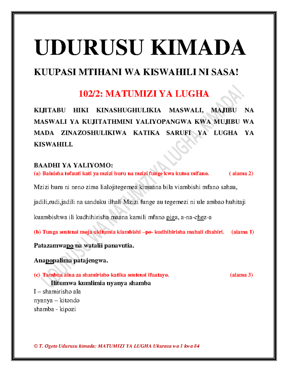 Udurusu Kimada 220817 185705 220818 180701 105707 - UDURUSU KIMADA ...