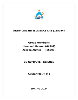 AI First Order Logic - predicates - exercise_solution 12/14/ 1 / 3 ...