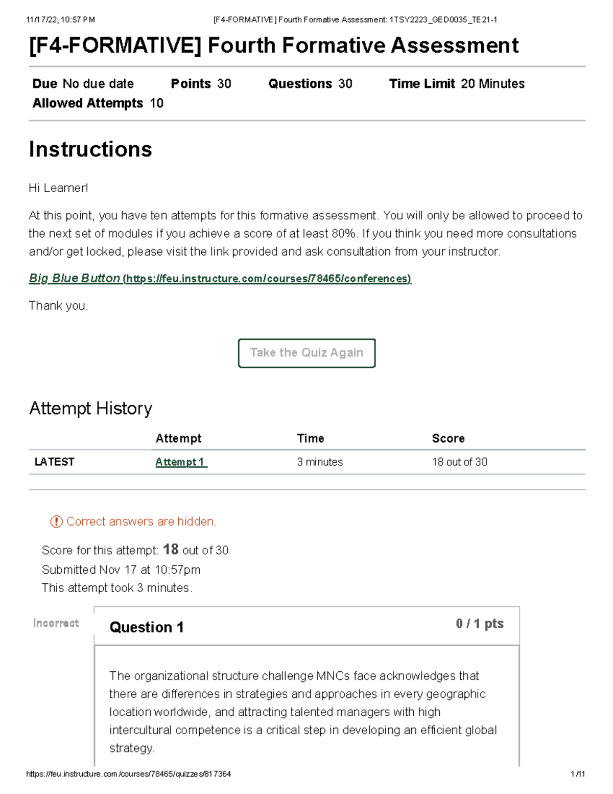 F4-A - FORMATIVE - [F4-FORMATIVE] Fourth Formative Assessment Due No ...