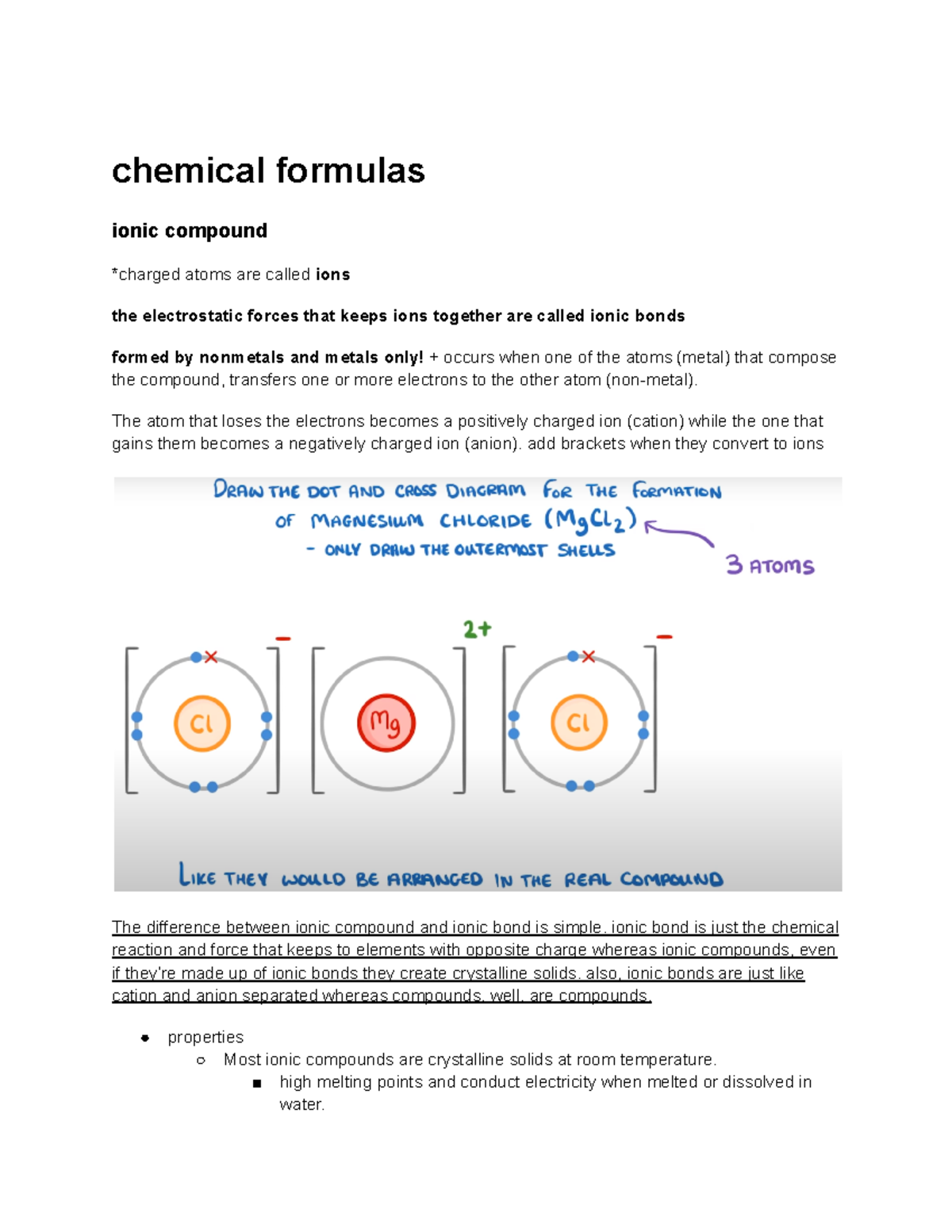 Chemical formulas - ionic compounds: explanations of cations, anions, oxyanion and ionic ...