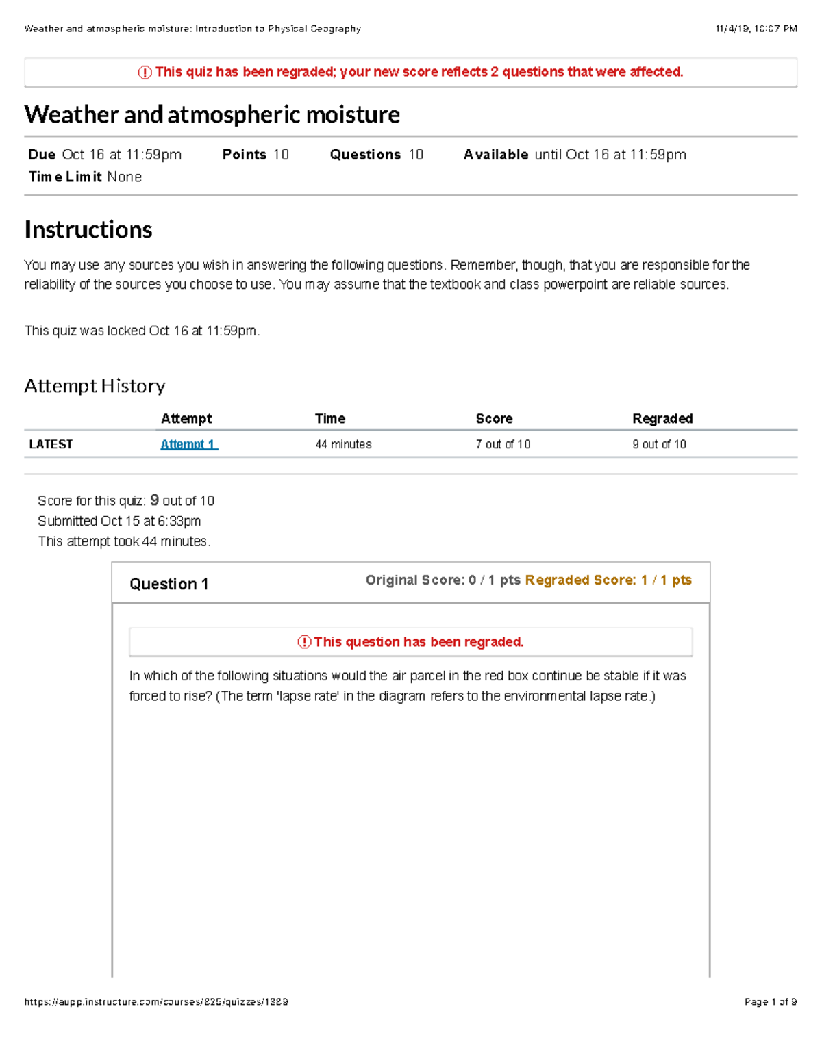 Weather and atmospheric moisture: Introduction to Physical Geography ...