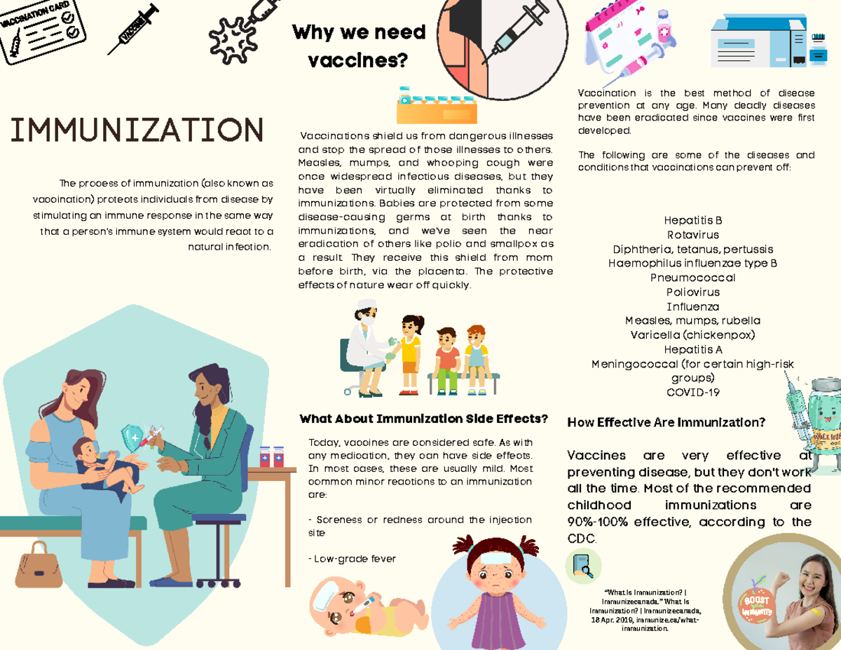 Immunization - Secret - IMMUNIZATION Today, vaccines are considered ...