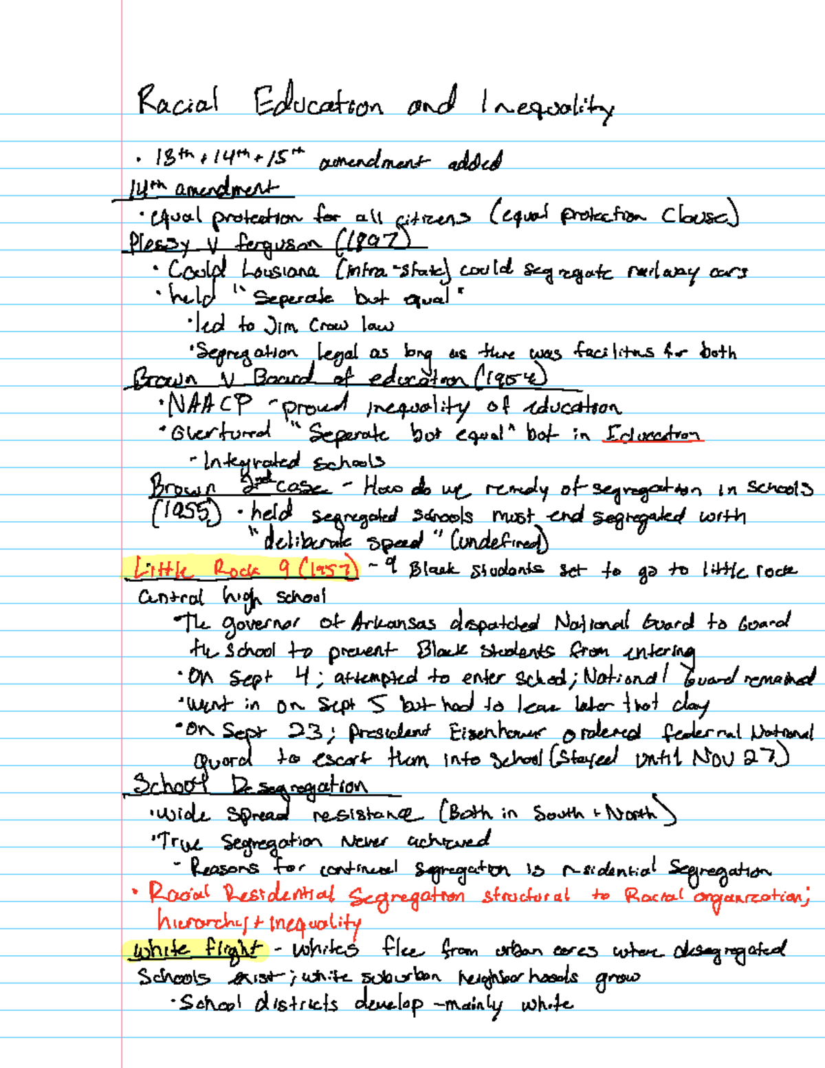 Racial Inequality and Education - Racial Education and Inequality 13th ...