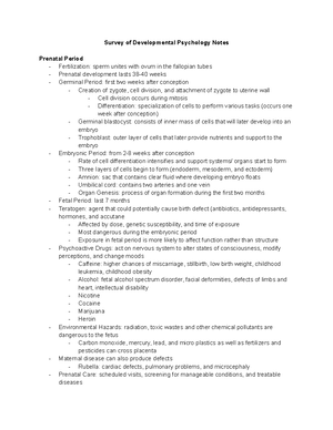 Chapter 5 PSY 420 lecture notes - Motor development The dynamic systems ...