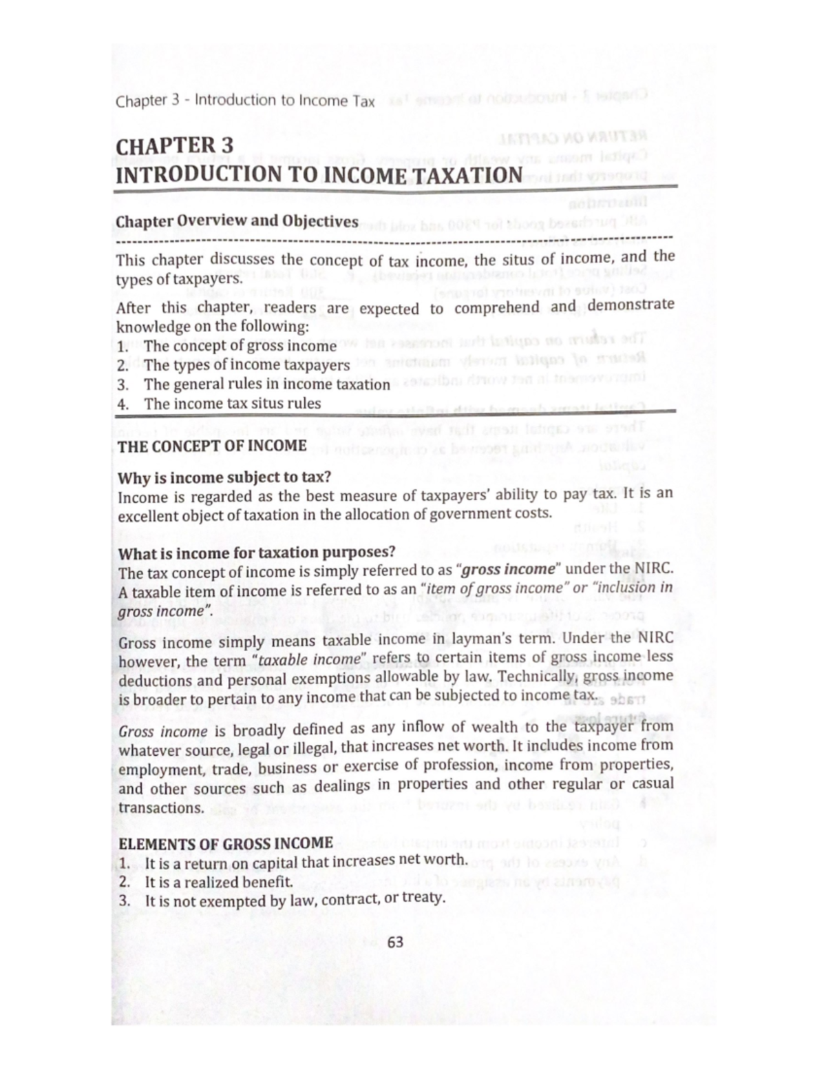 Chapter 03 Introduction To Income Taxation - BSAccountancy - Studocu