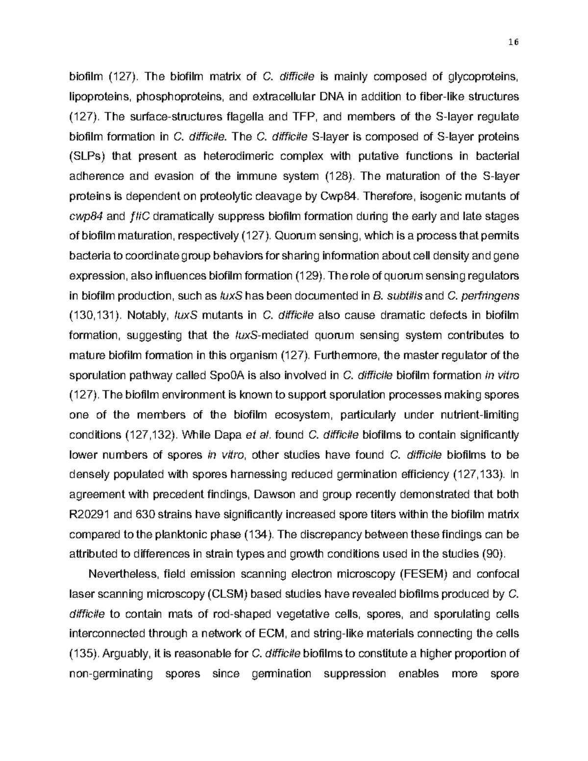 Evaluating the Role of the Stringent Response Mechanism in Clo-4 ...