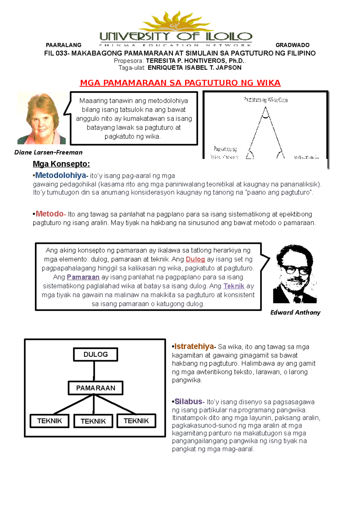 Grammar Translation Method at Series Met - PAARALANG GRADWADO FIL 033 ...