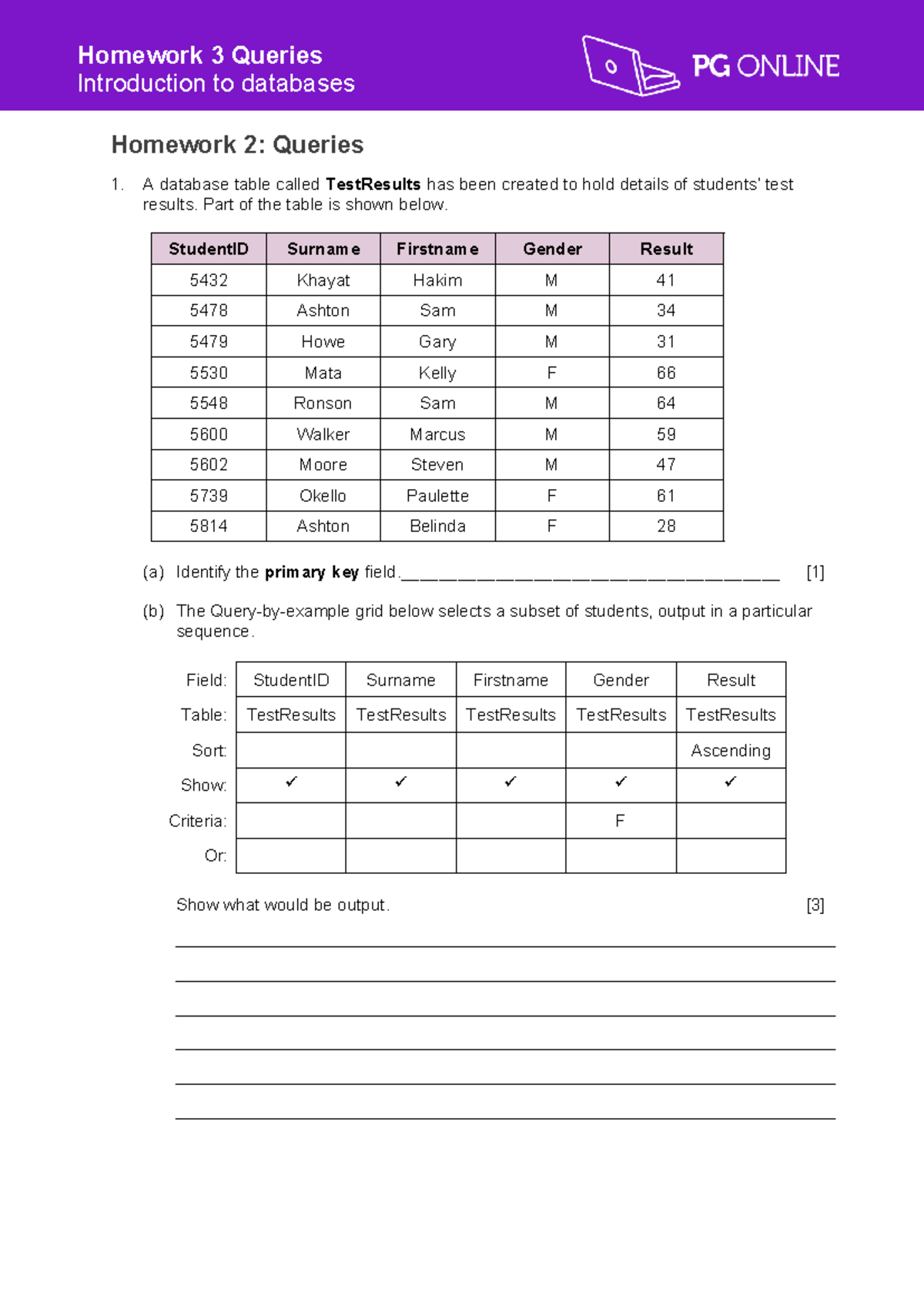 Database Homework 3 - johli - Homework 3 Queries Introduction to ...