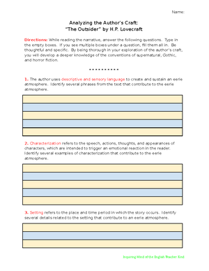 1.03 Analyzing Literature - Thesis: In ‘A Family Supper’ Kuzuro ...