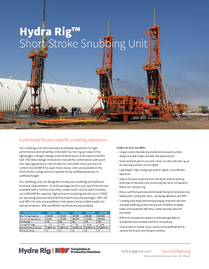 Elastomer Storage of BOP RAM elastomers - Shaffer Engineering Standards ...